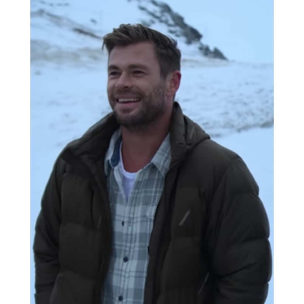 Limitless Chris Hemsworth Puffer Jacket Limitless Chris Hemsworth Puffer Jacket